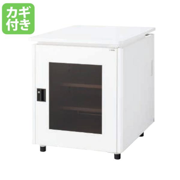 ネットワーク構築に適した配線機能を備えたサーバーラックです。商品番号LI-YS-M068C-W組立状態お客様組立の商品（新品）カラーホワイトサイズ外寸：幅600×奥行800×高さ720mm棚有効寸法：幅451×奥行400mm天板：20mm厚...