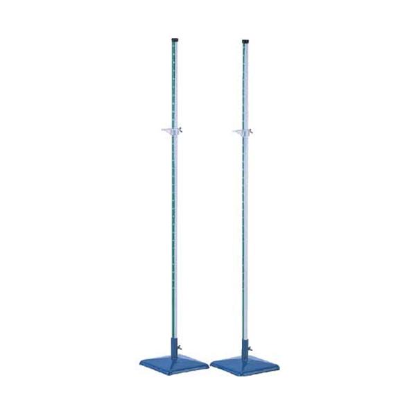 スチール製の走高跳スタンドです！測定範囲は50〜200cm(1cm刻み)です。運動施設や教育施設で活躍しています。商品番号LS-S-1580お客様組立の商品（新品）※配送の注意事項がございます。詳細は下記表をご確認ください。※バーは付属しま...