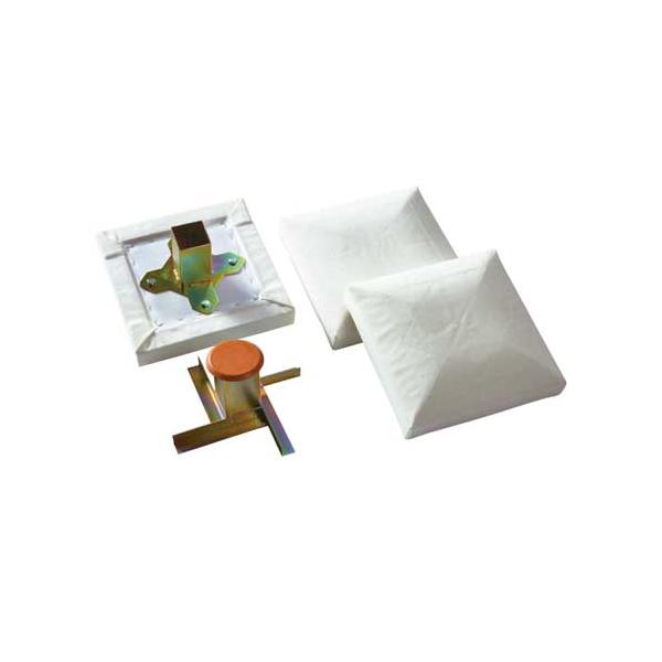 野球の練習や学校の運動場に最適！野球の固定式ベース 上下金具付き3セット1組です。軽量で水を吸わないのが特徴です。教育施設や運動施設、グラウンドで活躍しています。商品番号LS-S-4937完成品（新品）※配送の注意事項がございます。詳細は下...