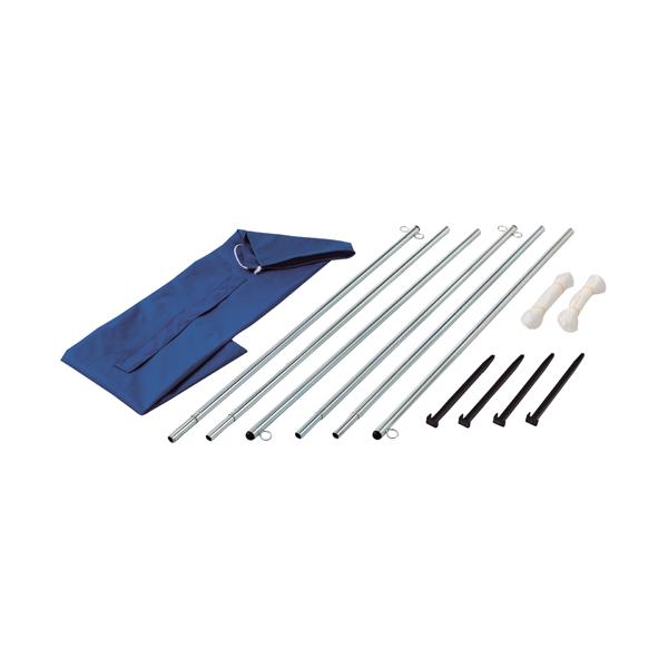 野球の練習、試合に最適！気軽にセッティングでき便利なバックネット用のポールです。ネットは別売りとなります。教育施設や運動施設で活躍します。商品番号LS-S-4726お客様組立の商品（新品）※配送の注意事項がございます。詳細は下記表をご確認く...