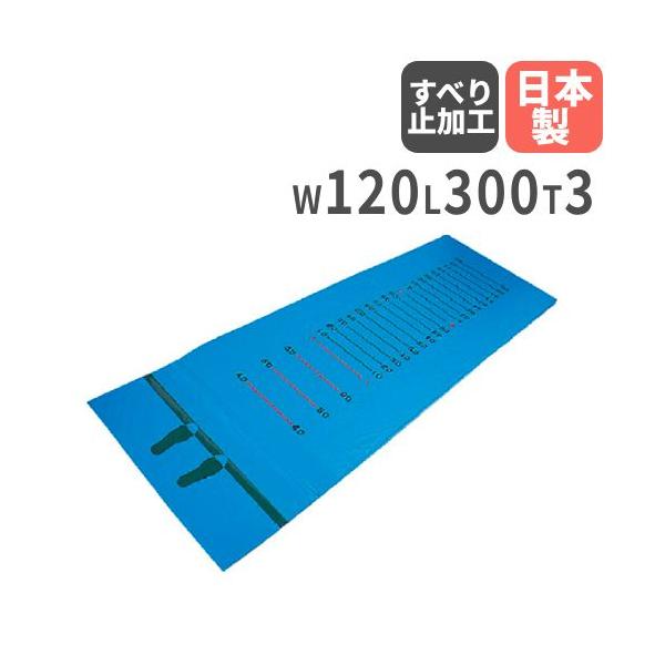 体力測定・スポーツテストに！立ち幅跳びの距離測定ができるマットです。教育施設や運動施設で活躍しています。商品番号LS-S-6214完成品（新品）※配送の注意事項がございます。詳細は下記表をご確認ください。サイズ外寸：幅1200×長さ3000...