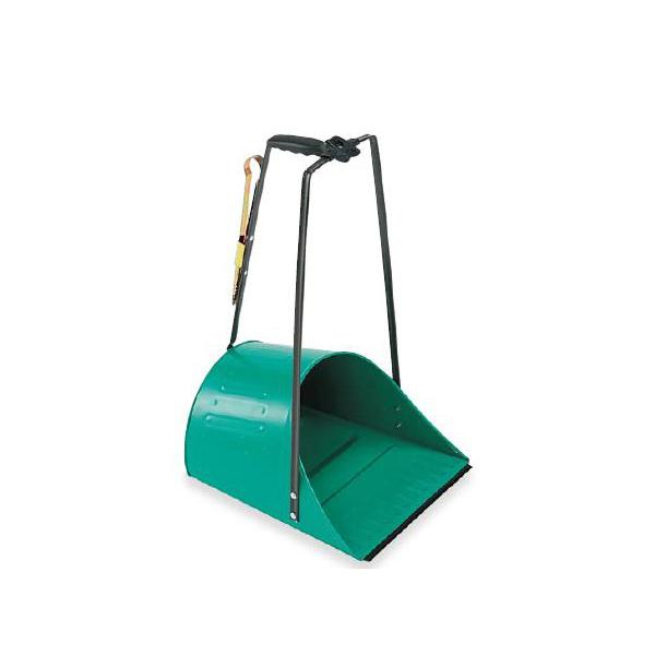 ゴミを一度に収集できる大型タイプ！ごみ収集に便利なハサミ付きです。オフィスや店舗、公共施設で活躍しています。商品番号PDP-469-020S完成品（新品）カラー緑サイズ幅310×奥行355×高さ550mm重量：約1.2kg仕様鋼板　電着塗装...