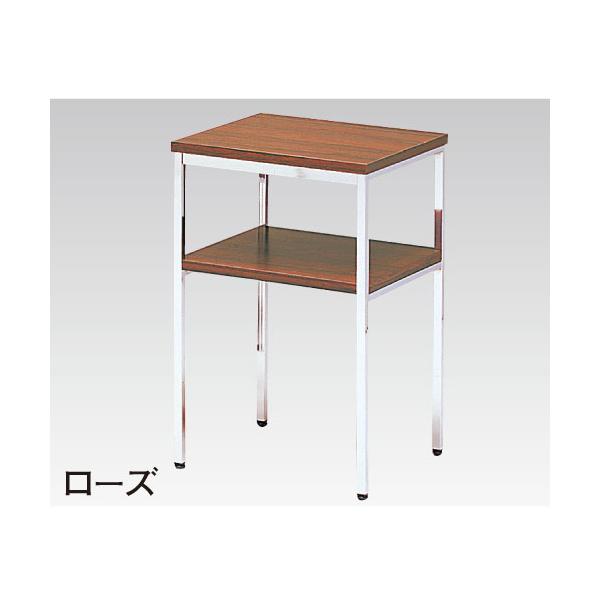 電話、FAX、小物用の置き台に最適！サイドテーブルとしても利用できます。ロビーや応接室等で活躍する商品です。商品番号STT-45Mお客様組立の商品（新品）カラーチーク、ローズサイズ幅450×奥行450×高さ700mm材質天板：メラミン化粧板...