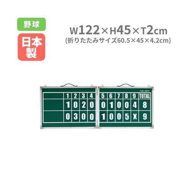 マグネット数字板タイプの野球得点板！ボード表面に黒板塗装を施し、チョークでの書き込みにお対応しています。教育施設やスポーツ施設で活躍します。商品番号TL-B4152完成品（新品）※配送の注意事項をご確認ください。付属品マグネット数字板サイズ...