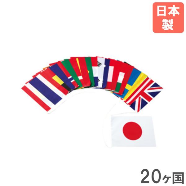 シワになりにくく雨に濡れても乾きの早いポリエステル生地の万国旗です。あらかじめロープにセットされていますので設置が楽に行えます。商品番号TL-B4184組立状態完成品（新品）特記事項-付属品-カラー画像でご確認くださいサイズ外寸：旗/29×...