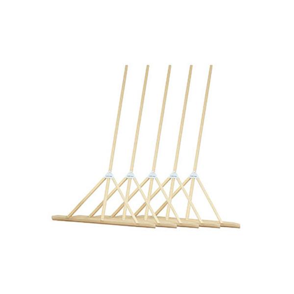 耐水性・耐湿性に優れたヒノキ製レーキの5本セット。肌触りも良いので、女性やお子様でのグランド整備におすすめです。学校の校庭や野球場等の教育施設・スポーツ施設の土ならしに最適です。商品番号TL-G-1959組立状態完成品（新品）特記事項※配送...