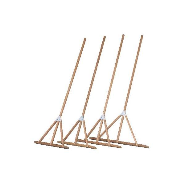 耐久性に優れたラワン製レーキの5本セット。より強い力でのグランド整備が可能です。学校の校庭や野球場等の教育施設・スポーツ施設の土ならしに最適です。商品番号TL-G1948組立状態完成品（新品）特記事項※配送の注意事項がございます。詳細は下記...