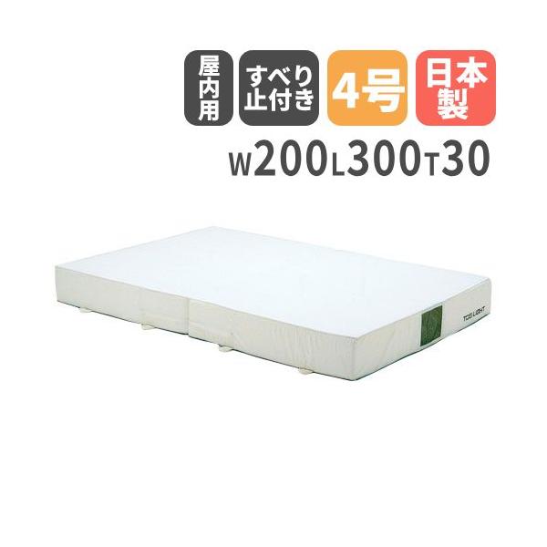 屋内用エバーマット！すべり止め付！体操・走高跳兼用、小・中・高校用タイプのマットです。ポリエステル帆布の繊維は丈夫でしわになりにくく、吸湿性がすくなく、耐候性に優れ、虫やカビが付きにくいという特性をもっています。収納しやすい二つ折りタイプで...