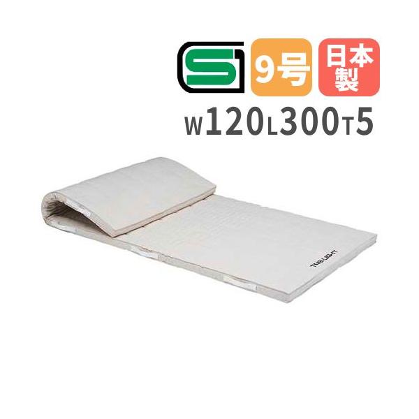 安心のSGマーク取得商品！合成スポンジとフェルトのコンビネーションマット。スポンジの弾力がフェルトに吸収され、教材用の着地マットとしてはもちろん、競技用としての性能を併せ持ちます。持ち手は安全に配慮した側面ベルト式です。商品番号TL-T23...
