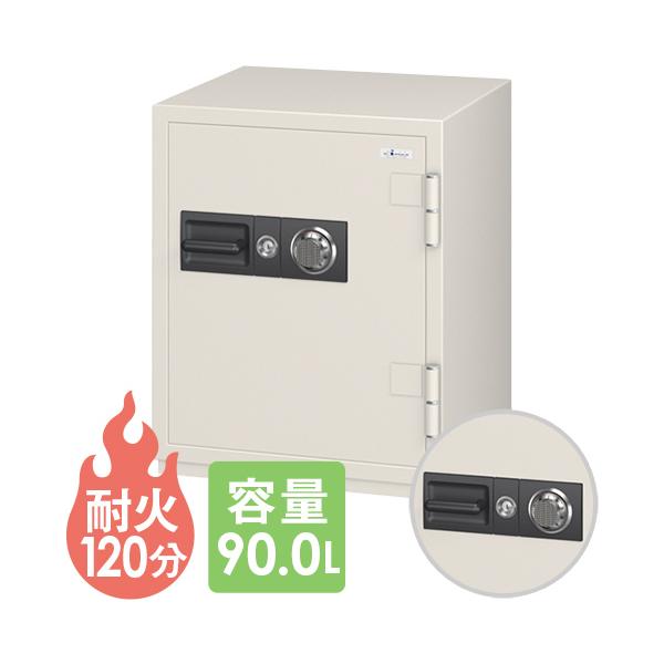 ■防盗性能バール等の工具による扉破壊に対して15分耐える構造を備えています。■耐火性能火災発生から2時間、金庫内の温度を紙が焦げる手前の温度177°以下に。※耐火性能の有効耐用年数は20年です。■高性能な100万変換ダイヤル機構的に番号を変...