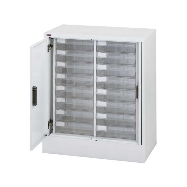 扉の施錠ができるアレンジャーです。不用意な情報漏洩を未然に防ぐことができます。引出しはファイルのまま収納ができるサイズなので書類・ファイルの収納に最適です。商品番号YK-B4PT-208UN組立状態完成品（新品）付属品鍵×2　カラーオフィス...