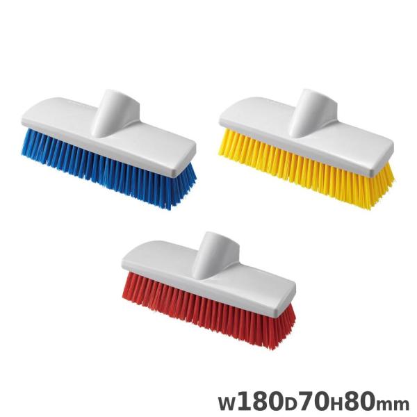 毛が抜けにくく、熱に強いデッキブラシ用のスペアヘッドです。ヘッドにネジやリベットを使用していないねじ込み式タイプです。オフィスや教育施設などの床掃除や玄関掃除に活躍します。商品番号YS-CL678-180U-SP組立状態完成品（新品）特記事...