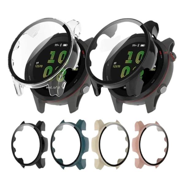 Garmin Forerunner 265をうっかりぶつけて、画面や本体に傷がついてしまわないか心配ではありませんか？このフィルム一体型のハードケースが、あなたのスマートウォッチを全面保護します。◎画面も本体もしっかりガードPC素材のハード...