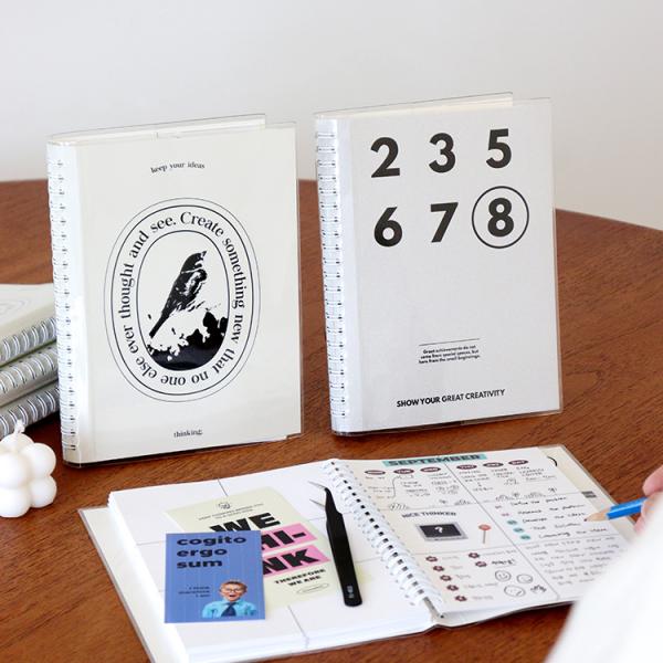 INDIGO ストレージアイデアノート6区分のデザインノートに自分だけのアイデアを書き留めよう！ページ内を6区分に分けられたこのノートは、メモを書いたり絵を描いたり自由に表現できます。?4種類のデザインステッカーで自分だけのアイデアノートを...