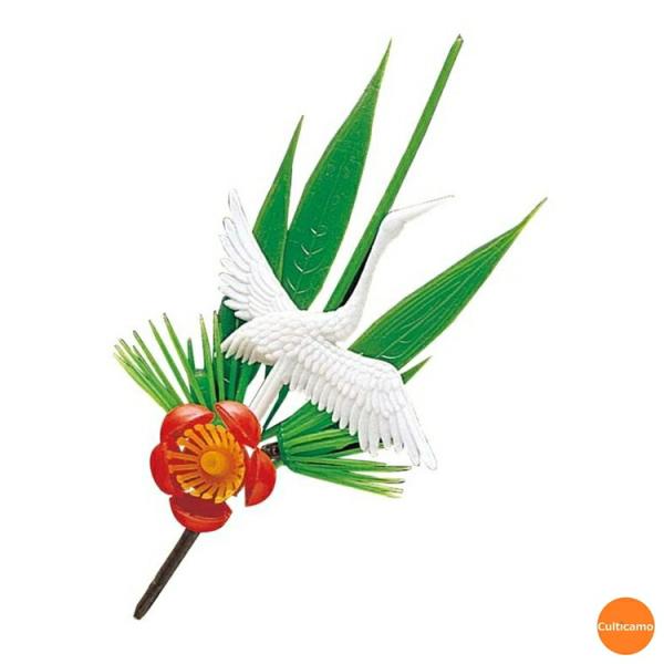 料理を華やかに演出するプラスチック製造花