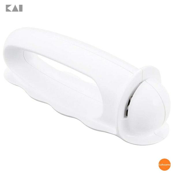 両刃ナイフはもちろんパンナイフ等の波刃も研げる高機能シャープナー