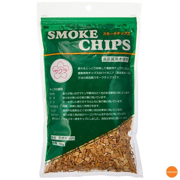 約3〜4回分のお試し容量のスモークチップ