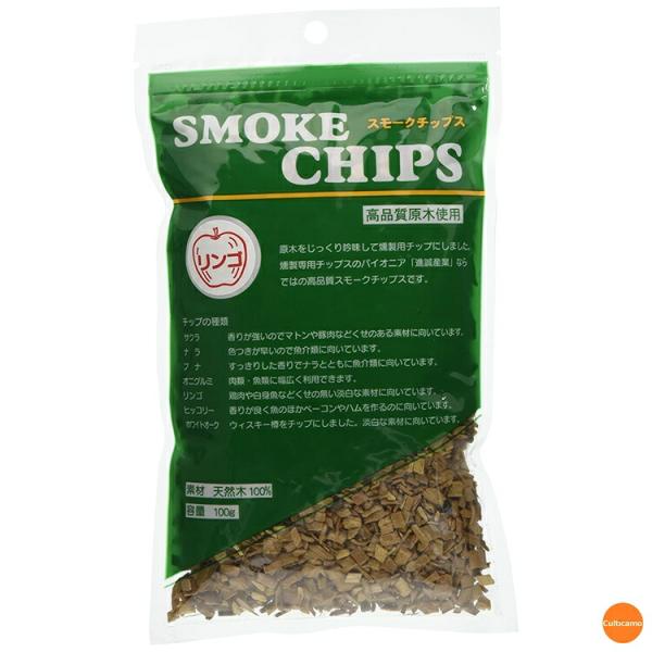 約3〜4回分のお試し容量のスモークチップ