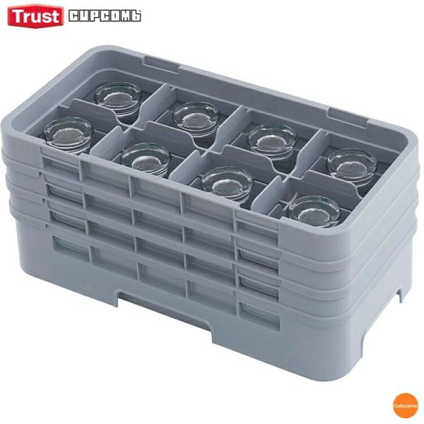 グラス・ステムウェア兼用の洗浄ラック！安心設計で丈夫