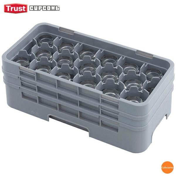 グラス・ステムウェア兼用の洗浄ラック！安心設計で丈夫