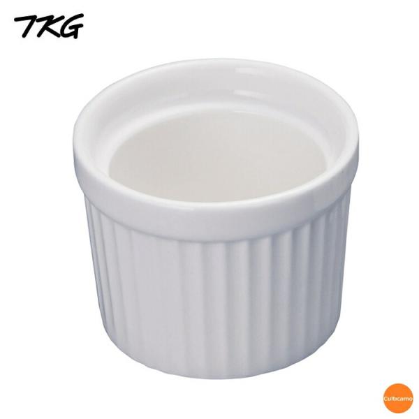 業務用で大人気の小型の耐熱容器。グラタン・スフレ・プリンなどに最適