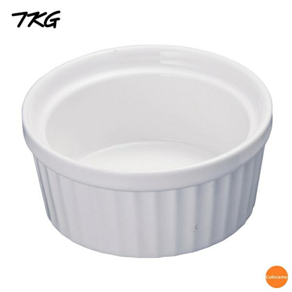 業務用で大人気の小型の耐熱容器。グラタン・スフレ・プリンなどに最適