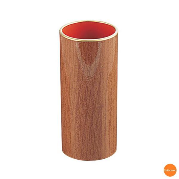 焼き鳥、串焼き屋さんの定番品。使用前、使用後の竹串等を入れるのに便利です。お店の雰囲気を損なわない木目調はプラスチック製のなので洗いやすくて衛生的です。