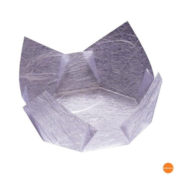 美しい柄が華やいだ雰囲気で料理を演出します！お好みの角度に広げてご使用いただけます。