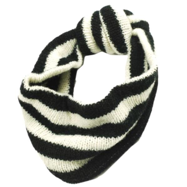 BERNSTOCK SPEIRS バーンストックスペアーズ イギリス製 ウールボーダーニットヘアバンド 73-43-0016-420 BLACK/NATURAL ターバン 帽子【型番】73-43-0016-420【サイズ】Freeサイズ備考...