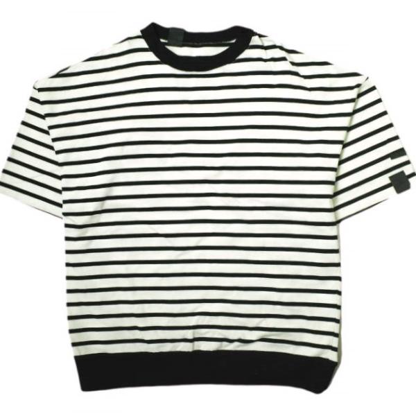 N.HOOLYWOOD エヌハリウッド コンパイルライン 24SS B.D CREW BLACK オーバーサイズボーダークルーネックTシャツ 9232-CP08-004 pieces 42【参考定価】25,300円【型番】9232-CP08...