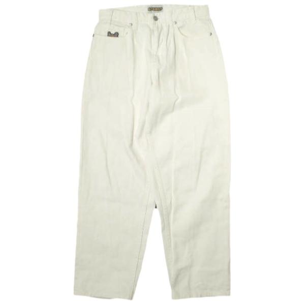 HUF ハフ CROMER SIGNATURE PANT クローマーシグニチャーパンツ PT00242 28 WHITE デニム ジーンズ ジップフライ ボトムス g20852【参考定価】18,700円【型番】PT00242【サイズ】28 ...