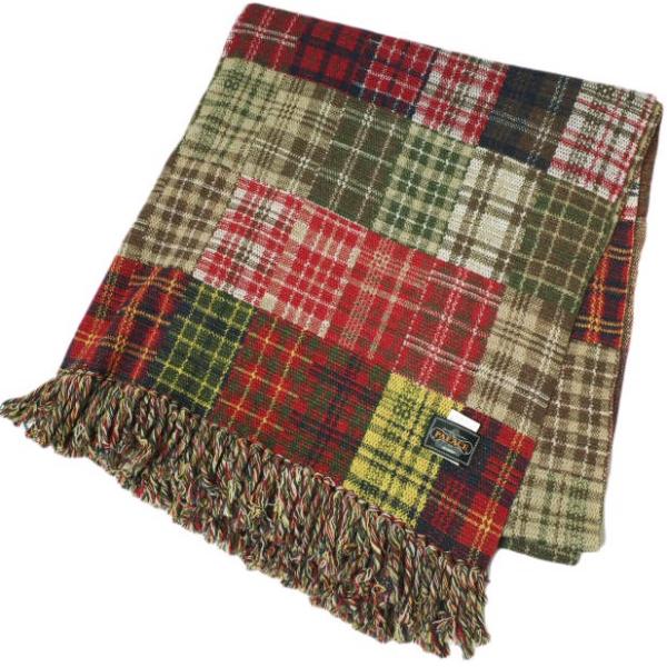 新品 PALACE x BEAMS PLUS パレス ビームスプラス 24AW 別注 BLANKET チェックパッチワーク 大判ブランケット 38-65-0066-156 RED/BEIGE【参考定価】38,500円【型番】38-65-00...