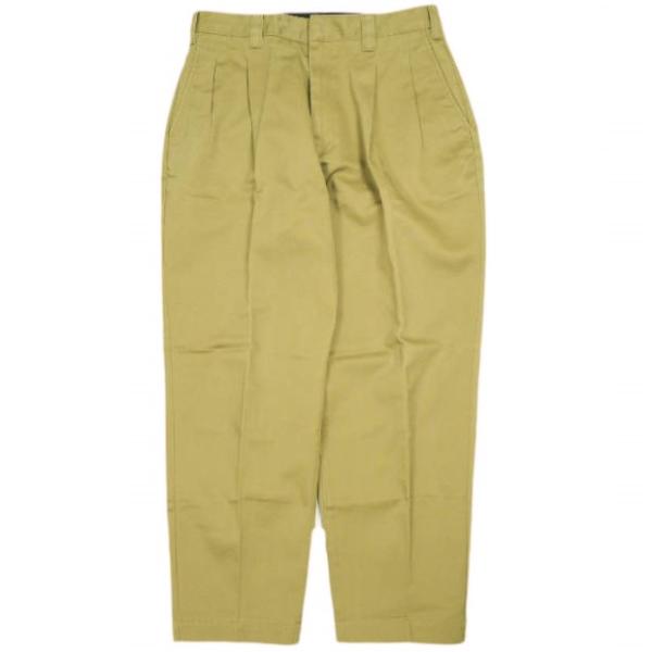 VAINL ARCHIVE x Dickies ヴァイナルアーカイブ ディッキーズ 別注 LIVE-PT-2 T/C ライブパンツ 183M40VA01 M CAMEL 2タック ワークパンツ【型番】183M40VA01【サイズ】M ウエス...