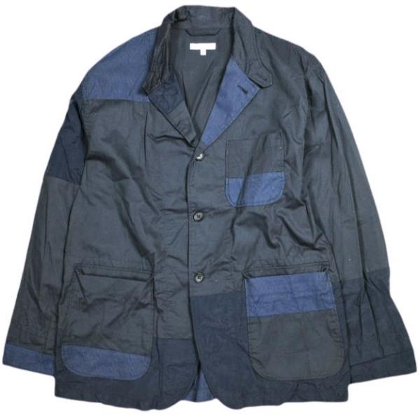 Engineered Garments エンジニアードガーメンツ Loiter Jacket - High Count Twill ロイタージャケット S Dk.Navy テーラード パッチワーク【参考定価】50,600円【サイズ】S 肩幅...