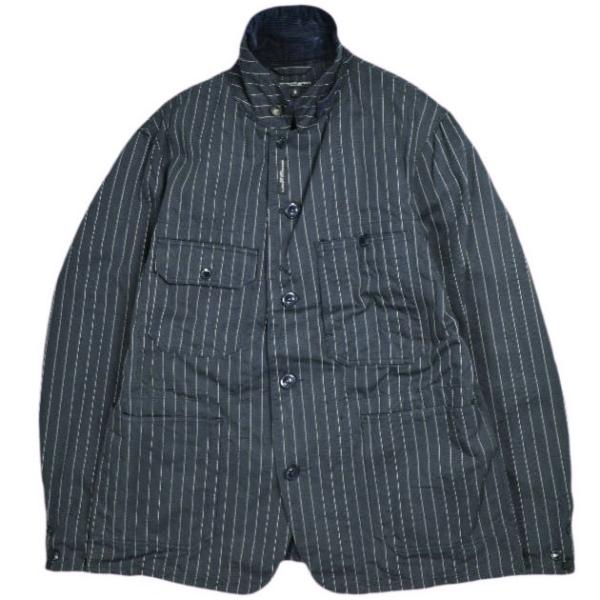 Engineered Garments エンジニアードガーメンツ アメリカ製 Logger Jacket - H.B Gangster St. ロガージャケット S Dk.Navy カバーオール【サイズ】S 肩幅：約45cm 身幅：約53....