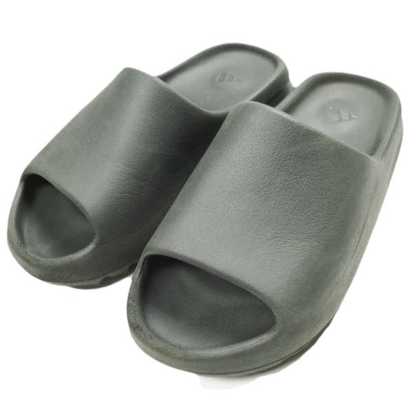 adidas アディダス YEEZY SLIDE イージースライド US9(27cm) Dark Onyx サンダル シューズ g25718【サイズ】US9(27cm) アウトソール27.5cm くつ幅：約11.8cmサイズ備考：小さめの作...