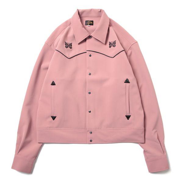 新品 Needles ニードルス 23SS Piping Cowboy Jacket - PE/PU Double Cloth パイピングカウボーイジャケット MR201 S Pink ウエスタン【参考定価】33,000円【型番】MR201...