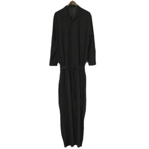 新品 un/unbient アン 日本製 Rayon Jumpsuit オールインワン UNAL01 2 BLACK ジャンプスーツ アンビエント ツナギ 定価59,400円 g26421【参考定価】59,400円【型番】UNAL01【サイ...