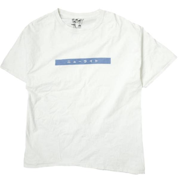 POGGYTHEMAN x THE GROUND depot. ポギーザマン グラウンドデポ 別注 ニューライトTシャツ Free ホワイト トップス mc68571【サイズ】Free 肩幅：約55cm 着丈：約69cm 身幅：約56cm ...