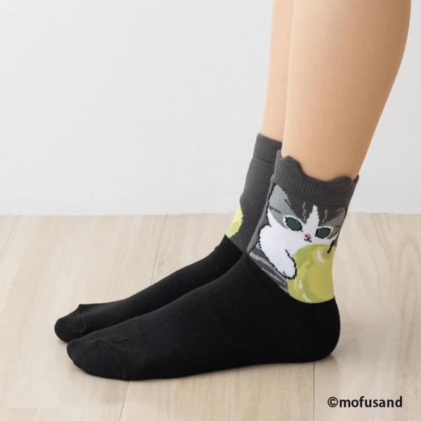 ★ 商品仕様　★素材： ポリエステル・綿・その他サイズ： 23-25cm生産国： 中国メーカー：　ウィックス WIX※画面上と実物では、多少色具合が異なって見える場合がございます。(商品属性：ロークルーソックス モフサンド mofusand...