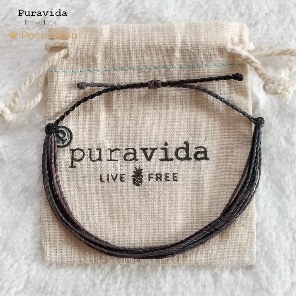 Pura Vida(プラ ヴィダ)のおしゃれなブレスレットです♪ワックスコーティングされているため、つけたまま海やプールに入っても大丈夫です。※ワックスコーティングのため若干べたつきがあります。☆Pura Vidaとは?カリフォルニア発のア...