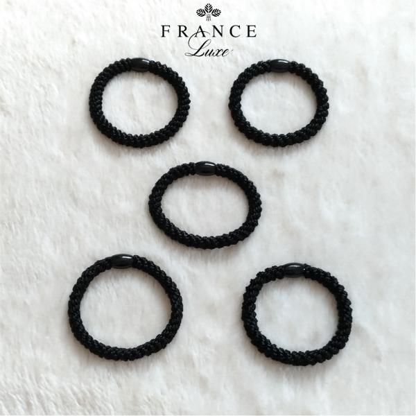 アメリカのアクセサリーブランド「FRANCE Luxe(フランスラックス)」の「L. Erickson(エル・エリクソン)」のヘアゴムです♪優れた伸縮性で、結んだ跡がつきにくく、毛量に関係なく安心のホールド力でパーフェクトな使い心地。ツヤ感...