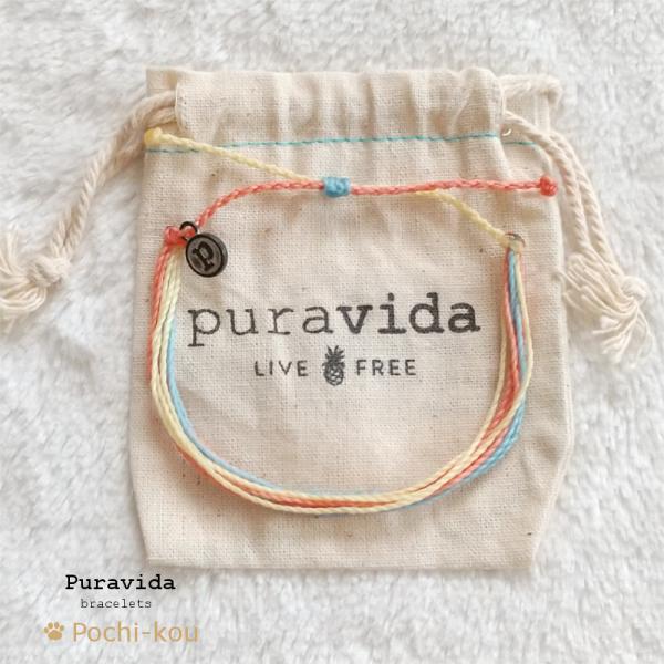 Pura Vida(プラ ヴィダ)のおしゃれなブレスレットです♪ワックスコーティングされているため、つけたまま海やプールに入っても大丈夫です。※ワックスコーティングのため若干べたつきがあります。☆Pura Vidaとは?カリフォルニア発のア...