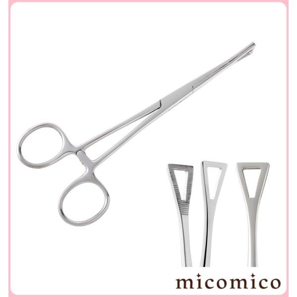 種類：ツール素材：ステンレスピアッシングする部位を挟む器具です。斜めにならずにまっすぐな穴を開けるためにオススメのアイテムです。舌、耳、その他の部位用です。