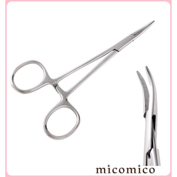 種類：ツール素材：ステンレスピアッシング時にバーベル、ラブレット、ニードル等を掴む器具です。先がカーブしているので使い勝手がいいです。