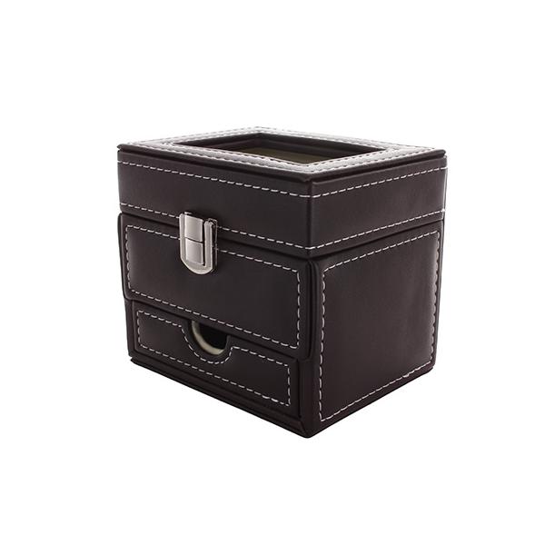 ウォッチケース 時計 小物 アクセサリー 指輪 リング コレクションボックス ケース 展示 収納 母の日 父の日 敬老の日《商品説明》素材：表：ポリウレタン、裏：ポリエチレンサイズ：W125×D95×H110ｍｍ重量：401ｇ※仕様及び外観...