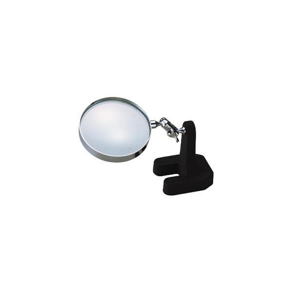 【2.5倍】読書用ルーペ・スタンドルーペ2.5倍75mm(CF-75)日本製…■倍率：2.5倍　■レンズ：ガラスレンズ　■レンズサイズ：約75mm　■サイズ：約60x55x77mm　■重量：約430g　　■生産国：日本製　■メーカー：アイプ...