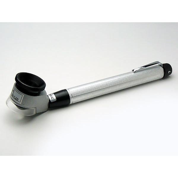 [高倍率 30倍 8mm]LEDライト付 鑑定用 ルーペ 日本製 拡大鏡 照明 ペン型マイクロスコープ 携帯用顕微鏡 色収差歪曲収差補正 アクロマート高性能レンズ 虫眼鏡 虫めがね 虫メガネ プロ 宝石商 鑑定士 天眼鏡 宝石 鉱物 鑑定 ...