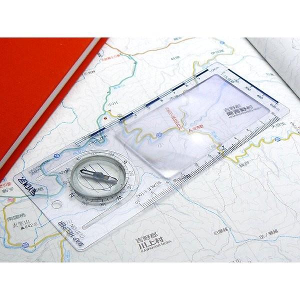 3倍フレンネルルーペ付 カード コンパス 方位磁石 日本製 拡大鏡付 オイル制動式 方位磁針 薄型 超スリム マップ 地図 オリエンテーリング 登山 ハイキング 宝探し 風水 開運 家相 吉祥 占い 招運 建築 アウトドア 節分 豆まき 方...