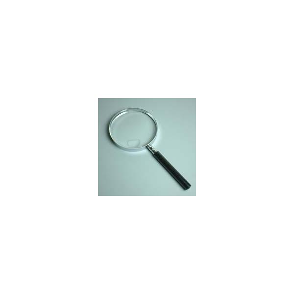 アクリル製レンズ115mm。倍率1.8倍■品名：エボ柄ルーペ115[p]■品番：1260-P■レンズサイズ：直径115mm■倍率：1.8倍(小レンズ4倍)■重さ：181g■商品サイズ：252(縦)×116(横)×17(高さ)mm■箱サイズ：...